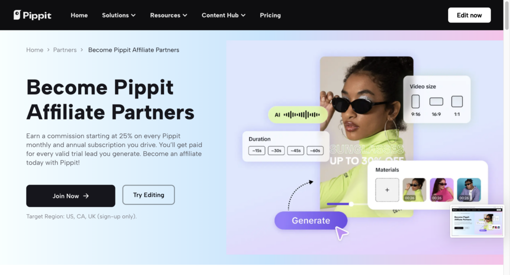 Pippit Affiliate Program Review: A Smart Way to Earn with AI-Powered ...